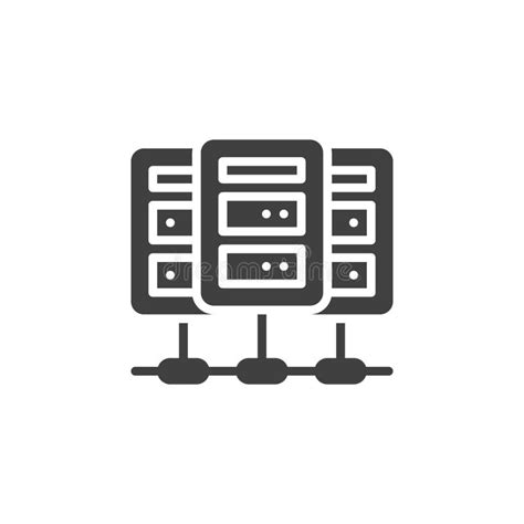 Network Redundancy Vector Icon Stock Vector Illustration Of Sign