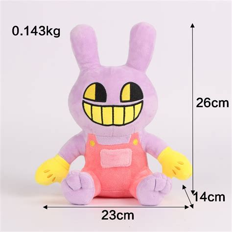 25cm The Amazing Digital Circus Jax Plush Toy Cartoon Anime Pomni