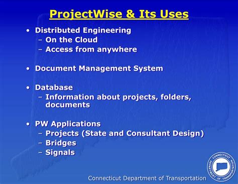 Ppt Projectwise Pw Digital Contract Plans Specifications