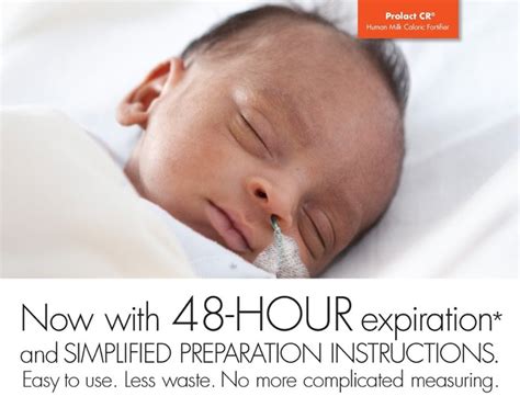 Prolacta Bioscience Doubles Expiration Time And Simplifies Use Of Prolact Cr® Human Milk Based