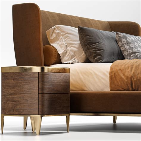 3d Bed Poliform Gentleman Model Turbosquid 2054045