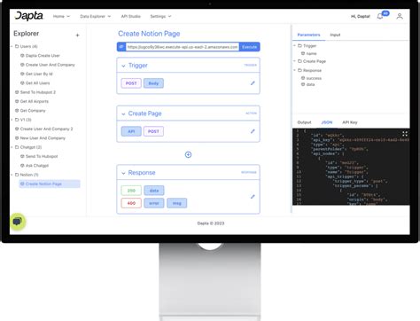 Dapta Low Code Backend And Integration Platform