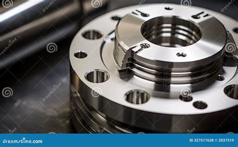 Turning Precision Machining Technology Royalty Free Illustration