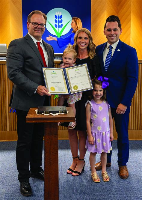 City In Transition Raburn Sworn In Ennis News