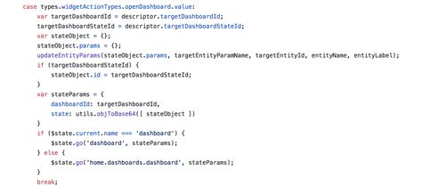 Help How To Navigate To Other Dashboard On Custom Action · Issue