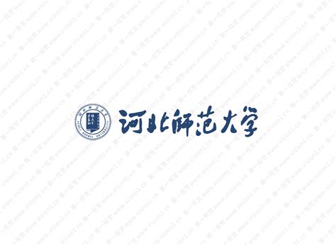 大学校徽系列 河北师范大学标志矢量图 设计之家
