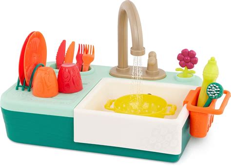 B Toys Sink Play Set Toy Kitchen Sink Faucet And Running Water