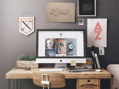 Free Workspace Mockup