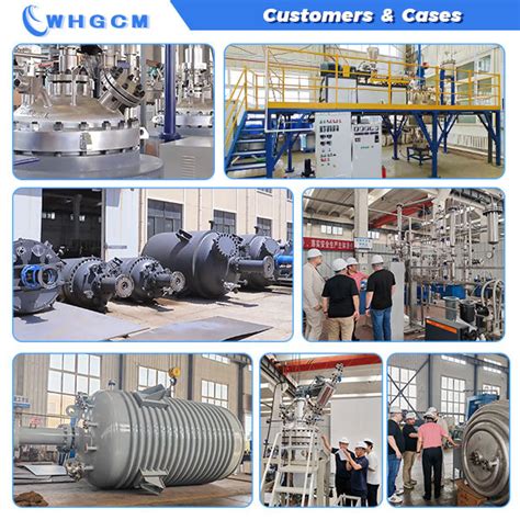 2500l Decompression Distillation Reactor System With Explosion Proof