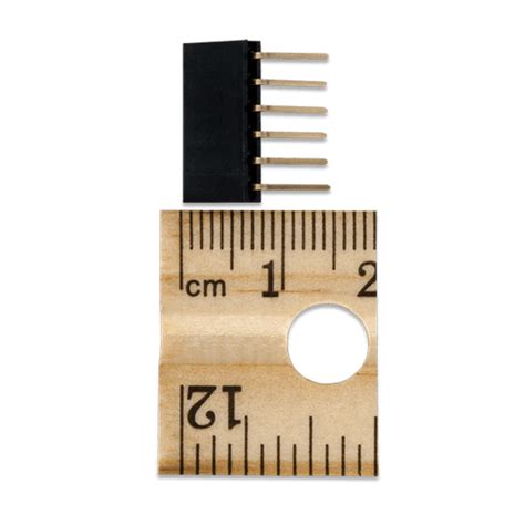 Pmod Female Right Angle 6 Pin Header 5 Pack Digilent