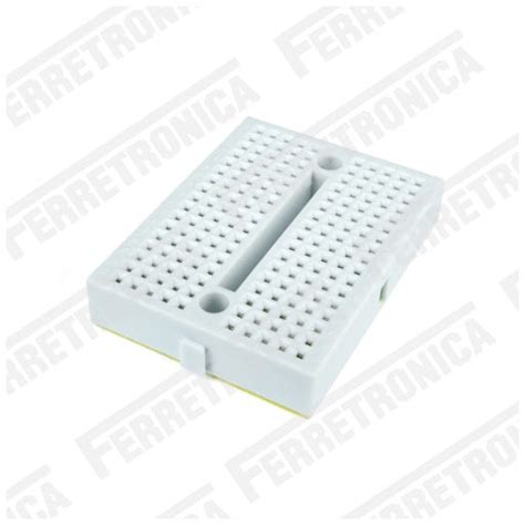 Mini Protoboard Arduino De 170 Puntos Color Blanco Ferretronica