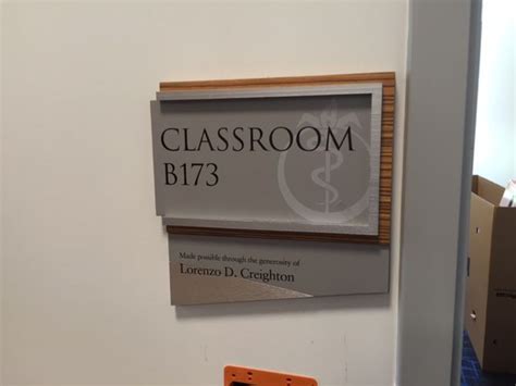 Classroom B173 Room Plaque Partners In Recognition Inc
