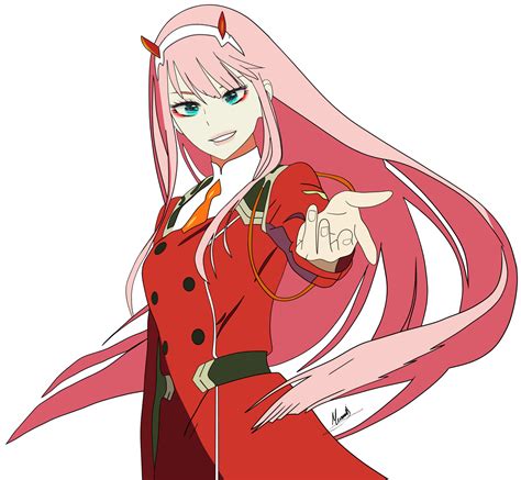 Artstation Zero Two In Webtoon X Anime Style Artworks