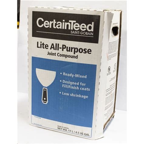 Case Of Certainteed All Purpose Joint Compound