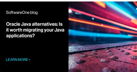 Oracle Java Alternatives Is It Worth Migrating Your Java Applications I Softwareone Blog