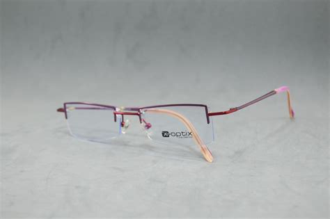 Vintage Rimless Eyeglasses The Collection Belgium Nos Unworn Square