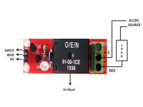 Single Relay V Raspberry Pi And Arduino Compatible