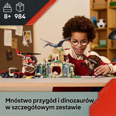 Lego Jurassic World Klocki Powietrzna Misja Z Kecalkoatlem I