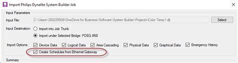 Schedules Dynalite Technical Documentation