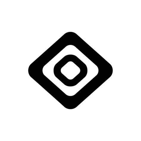 A Black And White Logo Of A Square 75845769 Vector Art At Vecteezy