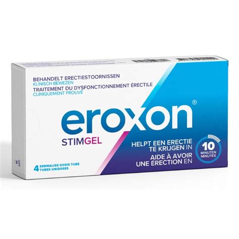 Pack Of 3 Boxes Eroxon Stimgel 4 Single Doses