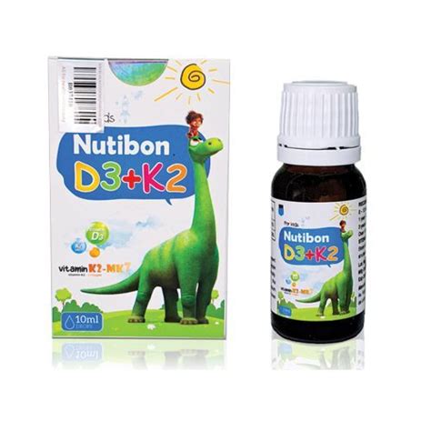 Hỗ Trợ Bổ Sung Vitamin D3 Và K2 Cho Trẻ Vitamin Nutibon D3 K2 Hộp 1 Lọ