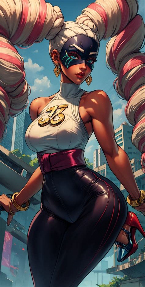 Twintelle Long Twin Drill Ha Image Created By Tensorart