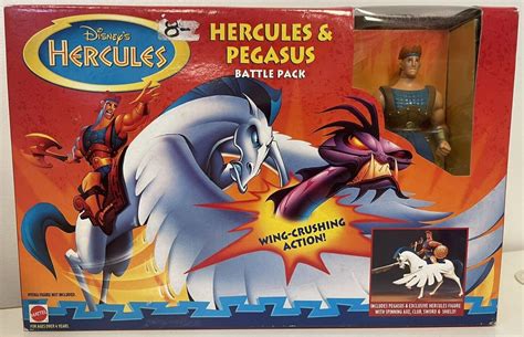 Mattel Disneys Hercules And Pegasus Battle Pack New In Box 4674976617