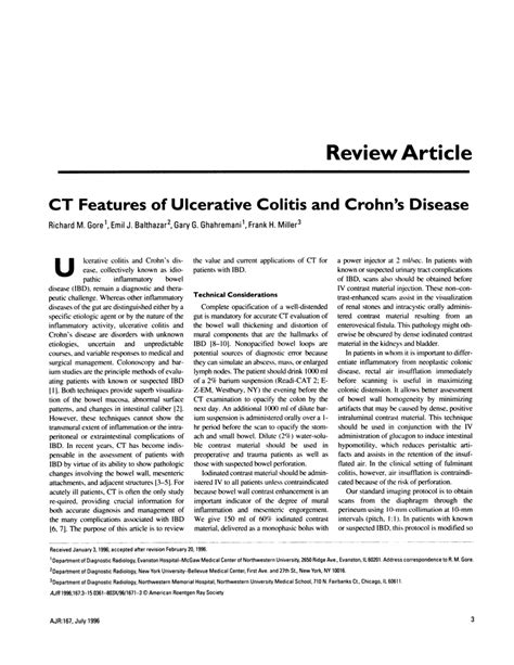 Pdf Ct Features Of Ulcerative Colitis And Crohns Disease