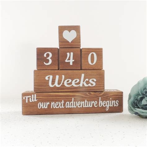 Countdown Blocks Etsy