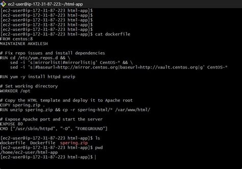 📢 Deployed A Dockerized Html Website On Aws Ec2 Step By Step 🚀 1