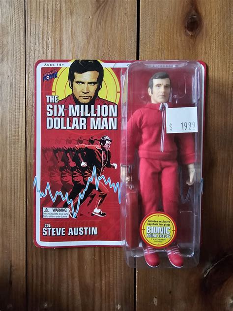 Six Million Dollar Man Figure