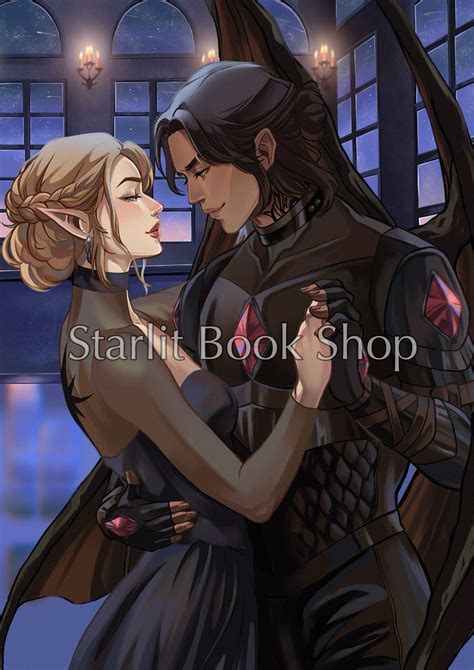 Officially Licensed Nesta X Cassian Nessian 5x7 Print Acotar By