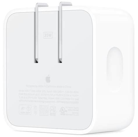Apple W Dual Usb C Port Compact Power Adapter