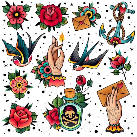 What Are Traditional Tattoo Colors
