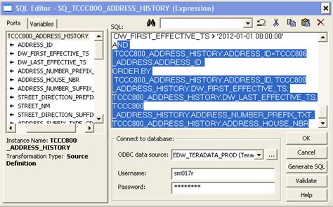Informatica Source Qualifier Transformation