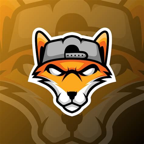 Premium Vector Illustration Of A Fox Thug In Esport Logo Style