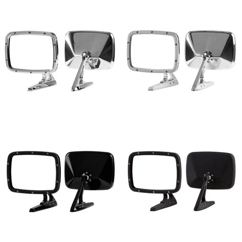 Billet Side View Mirrors For C10 Sport Mirror Gm Universal And Ford