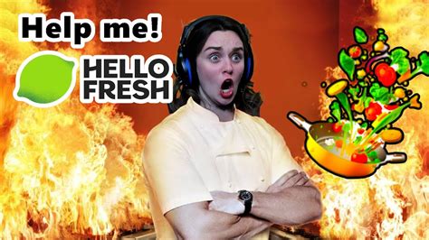 First Cooking Stream Ever Hellofresh Youtube