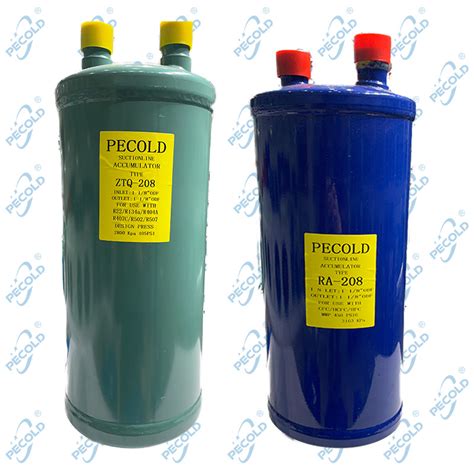 Pew Series High Quality Refrigeration Parts Gas Liquid Separator For Condensing Unit Gas