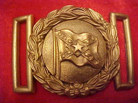 Blockade Confederate Buckles And Confederate Veteran Buckles Hanover