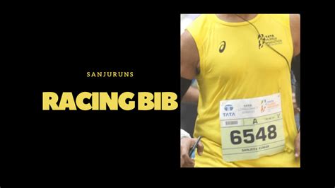 What Is A Racing Bib And How To Wear The Racing Bib For A Marathon Sanju Runs