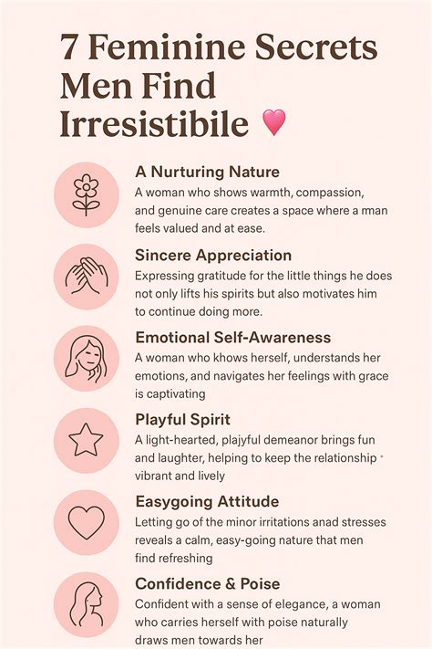 7 Feminine Traits Men Find Irresistible 💗 Unlock Your Magnetic Energy
