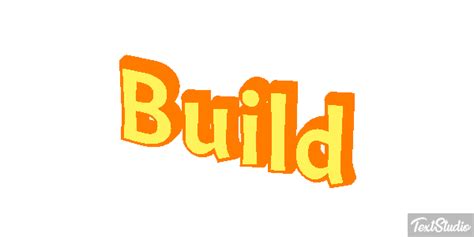 Build Word Animated Gif Logo Designs