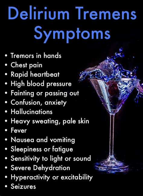 Delirium Tremens Symptoms And Treatment What Are The Dts