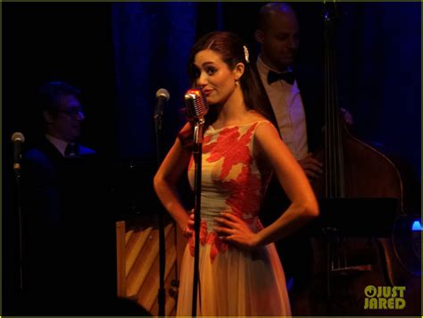 Emmy Rossum Sayers Club Sentimental Journey Performance Photo