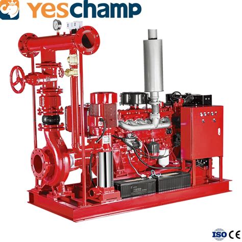 Fire Fighting System Diesel Engine Driven Fire Pump Fire Pump And Fire Fighting System