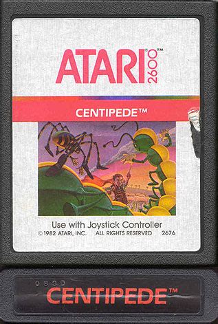 Atari 2600 Vcs Centipede Scans Dump Download Screenshots Ads