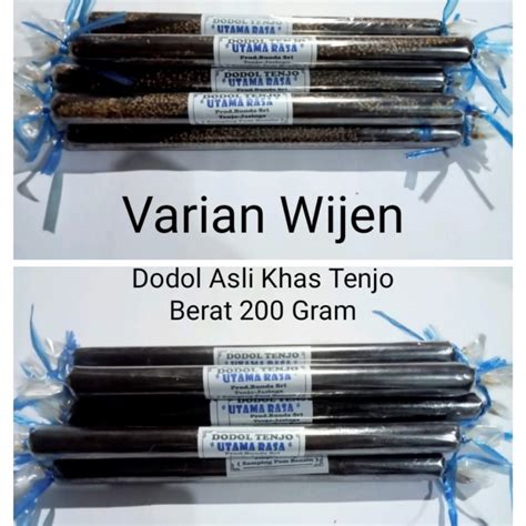 Dodol Asli Khas Tenjo 200 Gram Dodol Original Dodol Durian Dodol Halal Dodol Halal