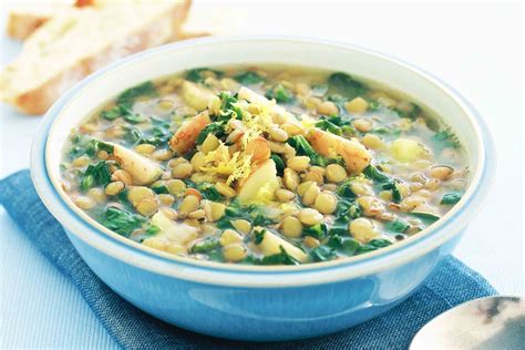 Lentil And Spinach Soup Recipe Gluten Free Goddess Recipes